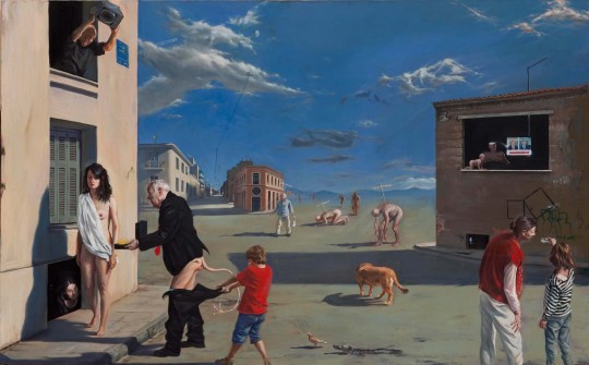 The illusionary paintings of Adrianos Sotiris - The Greek Foundation