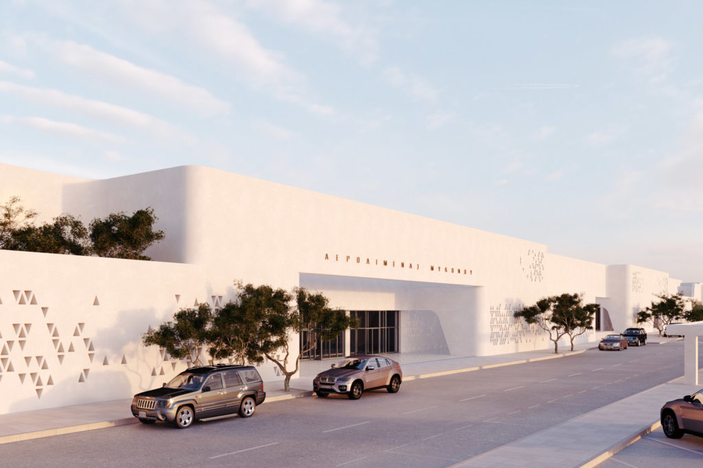 Mykonos Airport (JMK) by K-Studio & BETAPLAN - The Greek Foundation