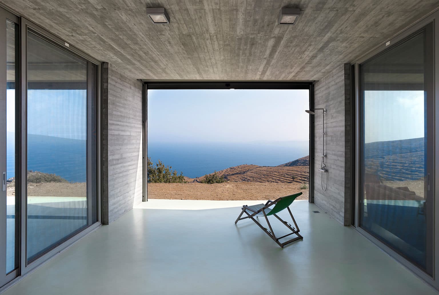 The Parallel House in Kea island by en-eroute-architecture - The Greek ...