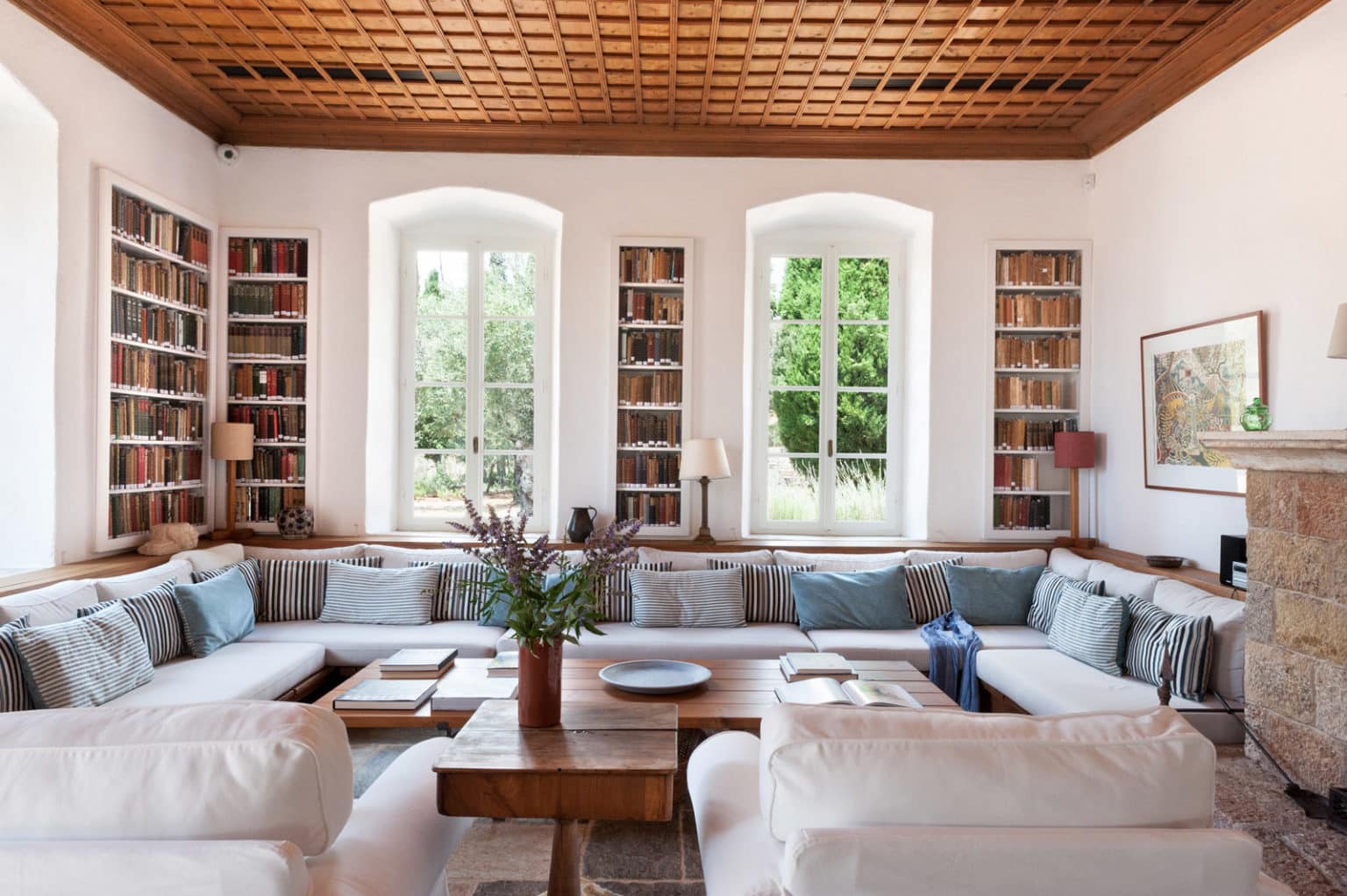 Patrick and Joan Leigh Fermor House in Kardamyli, Peloponnese - The ...