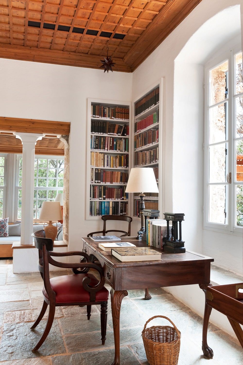 Patrick and Joan Leigh Fermor House in Kardamyli, Peloponnese - The ...