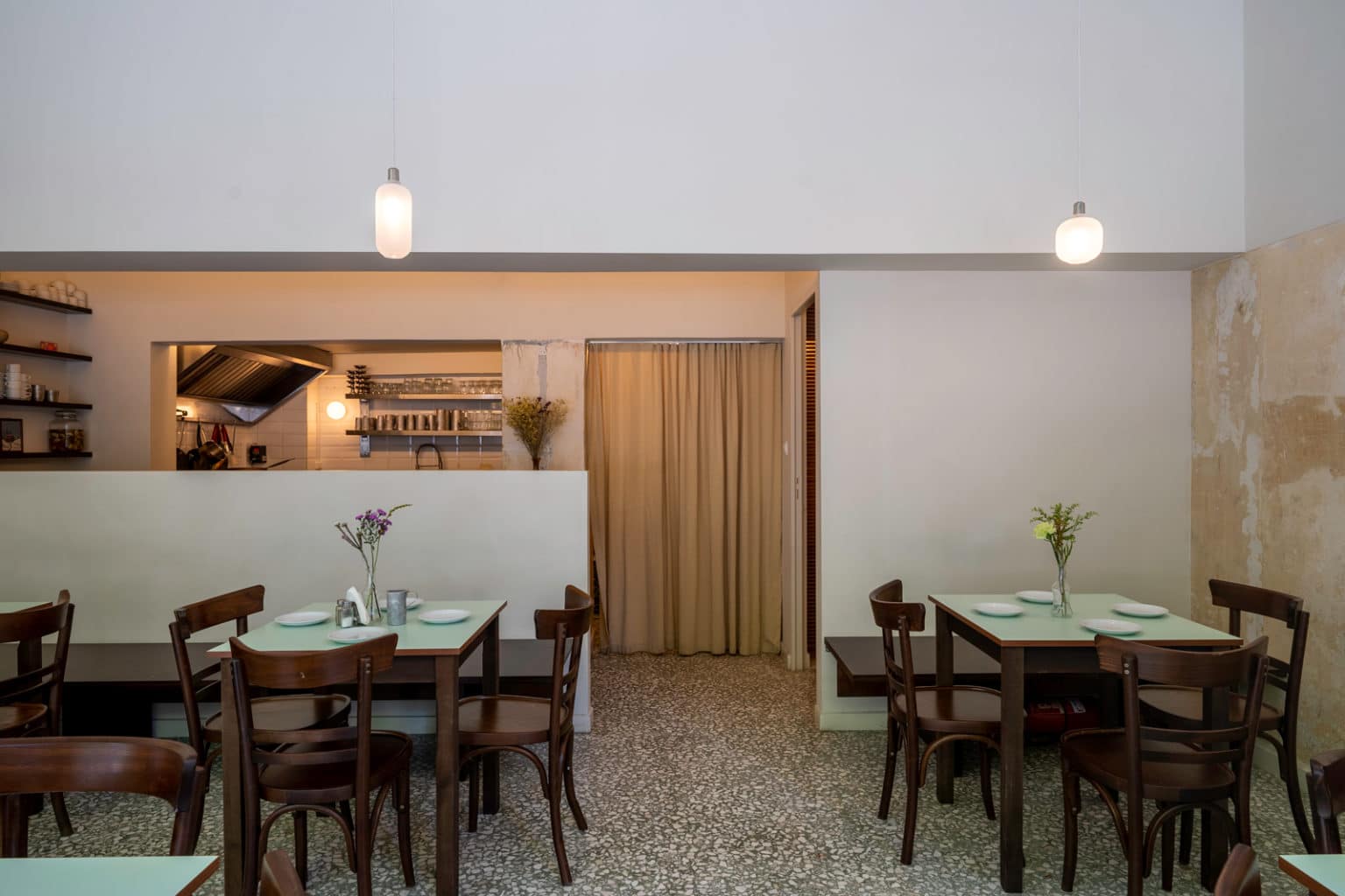 ALLIOS kafenio by KAN Atelier is a nod to the warm neighborhood spirit ...
