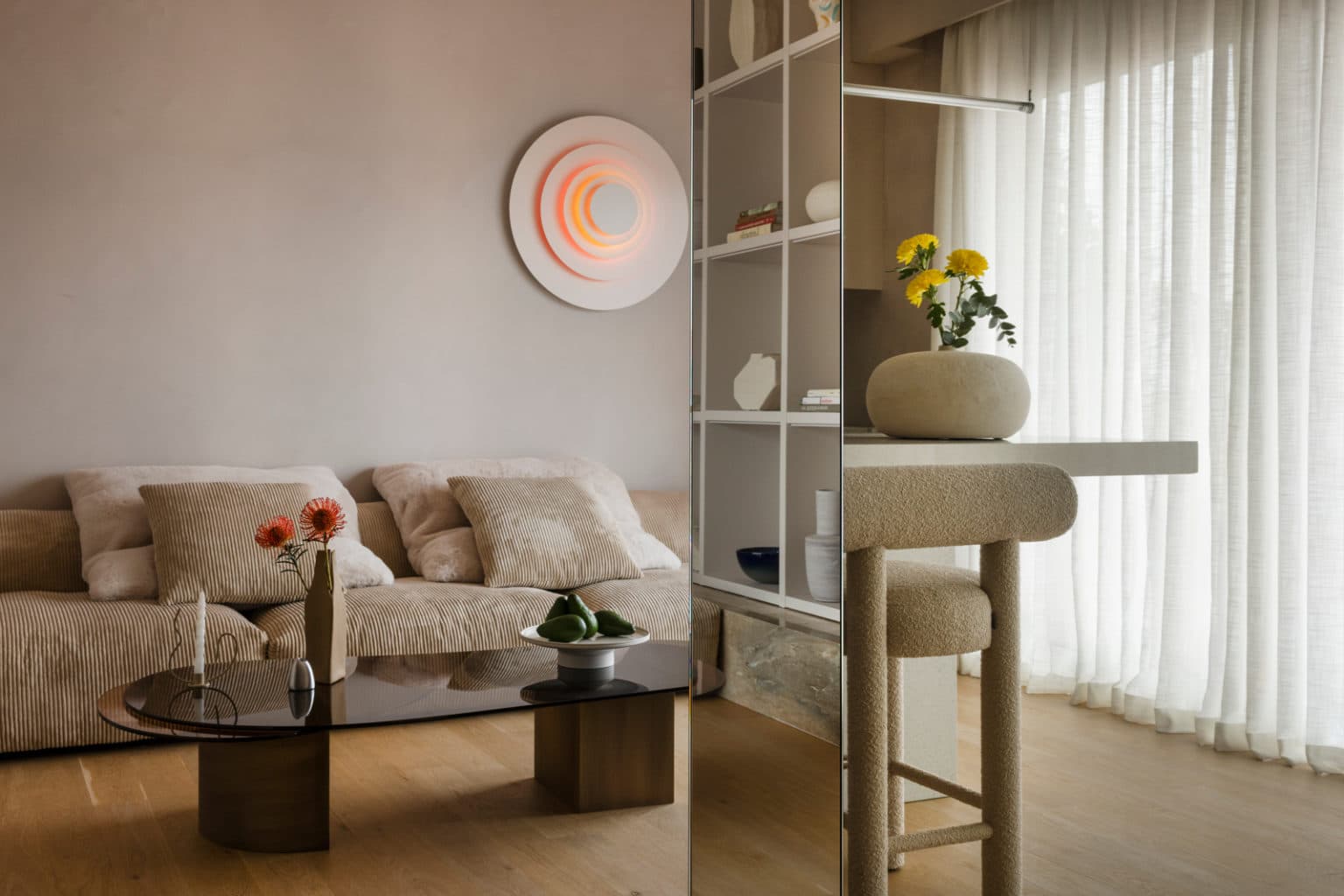 Kapsimalis Architects opens up a 1960s Athenian apartment with light ...